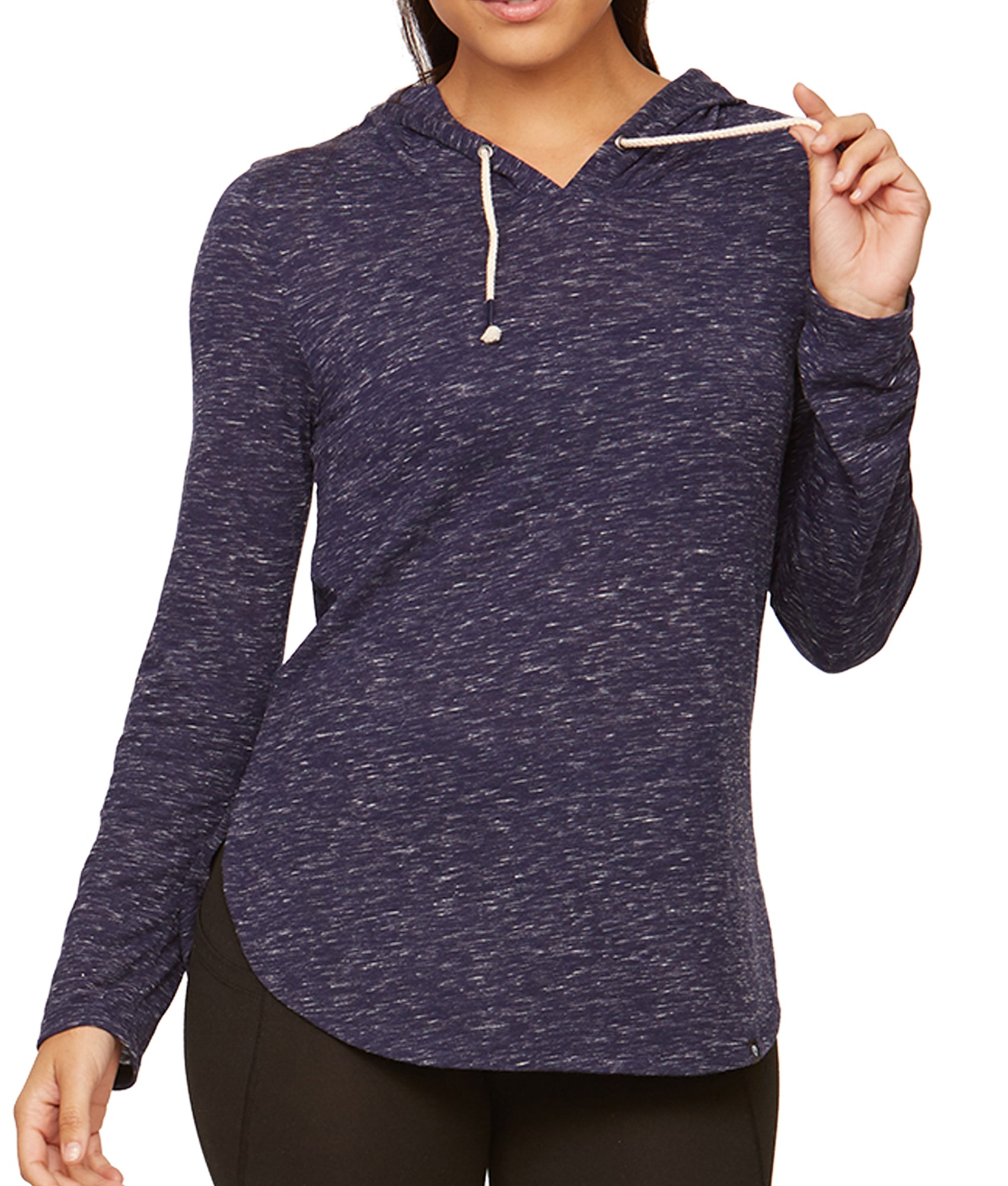 DOTH329-Cora Long Sleeve Hooded Tee – Custom Corporate Colosseum