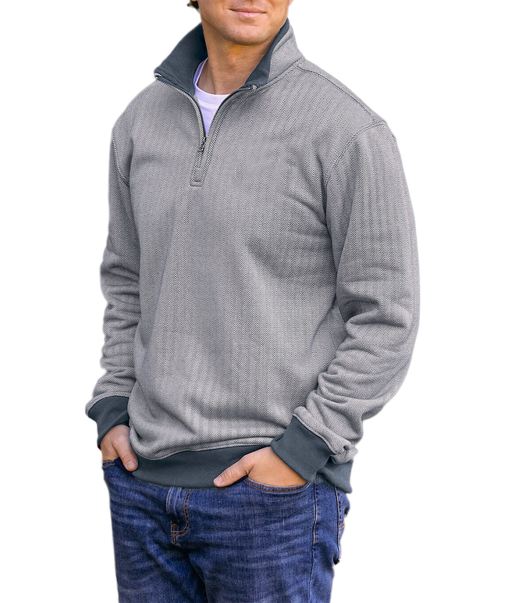 RCAUZ11232-1/4 ZIP WADE JACKET – Custom Corporate Colosseum